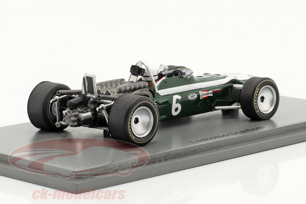 Spark 1:43 Ludovico Scarfiotti Cooper T86B #6 Cuarto Monaco GP fórmula ...