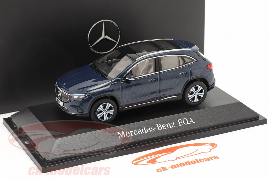 Herpa 1:43 Mercedes-Benz EQA (H243) year 2021 denim blue B66960824 ...