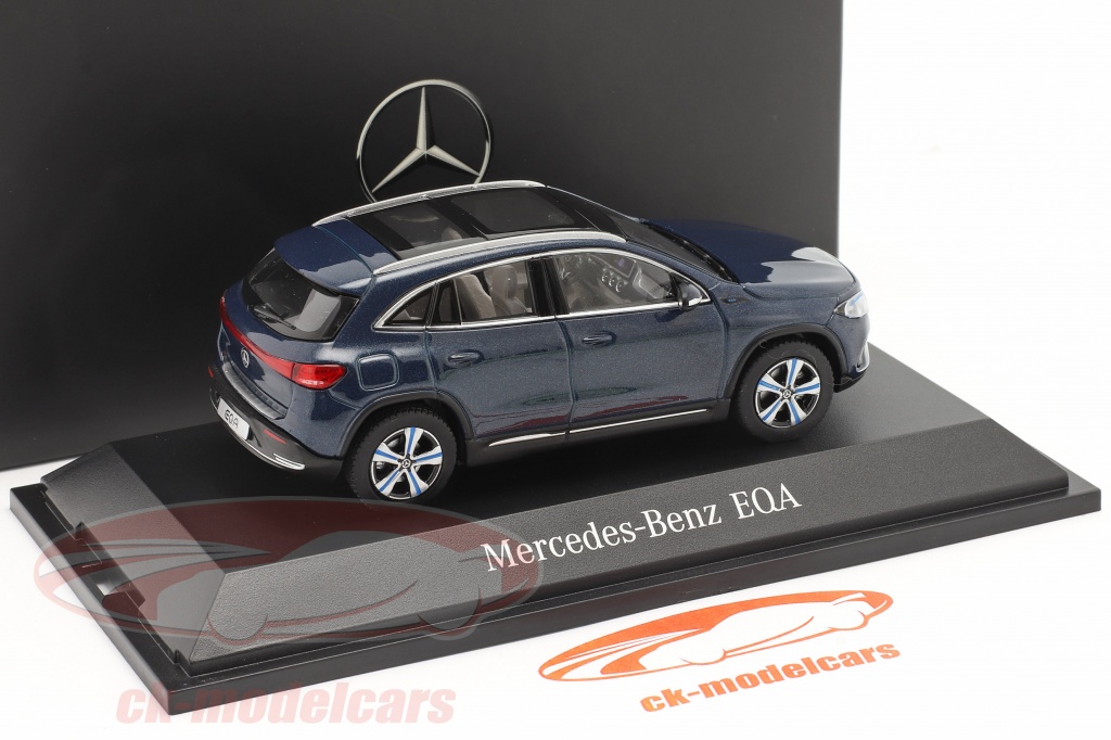 Herpa 1:43 Mercedes-Benz EQA (H243) year 2021 denim blue B66960824 ...