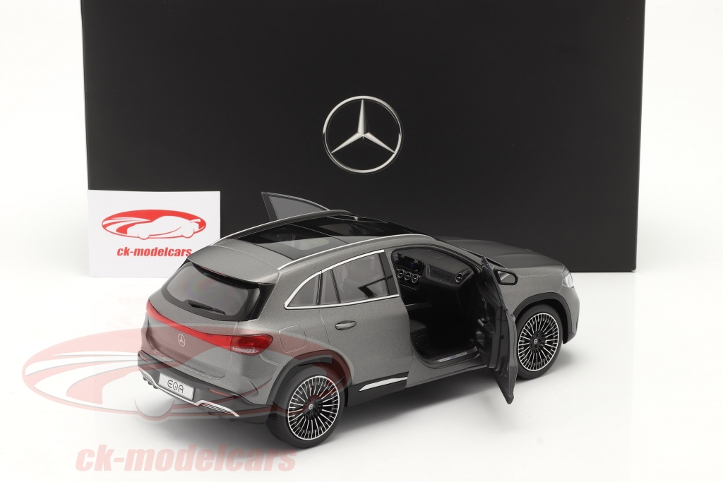 NZG 1:18 Mercedes Benz EQA (H243) Año de construcción 2021 designo gris ...