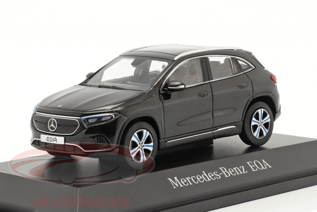 Herpa 1:43 Mercedes-Benz EQA (H243) year 2021 cosmos black B66960825 ...
