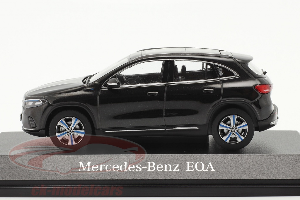 Herpa 1:43 Mercedes-Benz EQA (H243) year 2021 cosmos black B66960825 ...