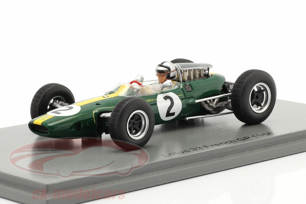 Spark 1:43 Pedro Rodriguez Lotus 72F #2 フランス語 GP 式 1 1966年 S7294 モデル 車 ...