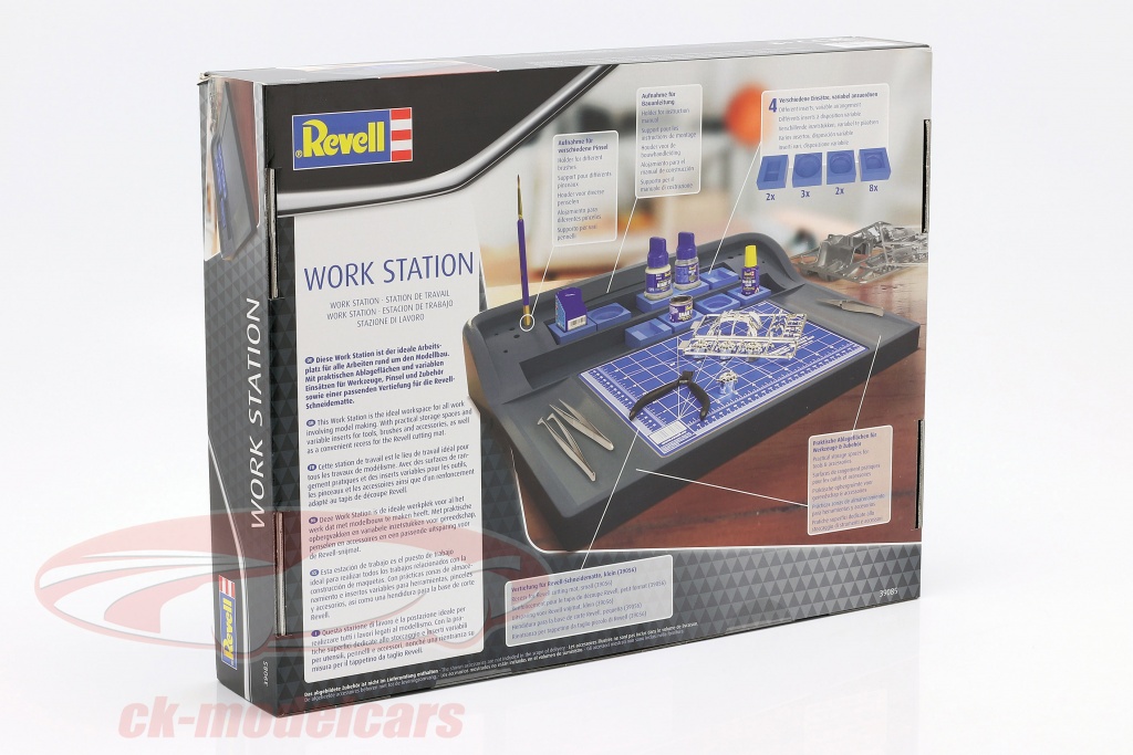 Revell Work Station grau / blau 39085 Modellauto 39085 4009803390857