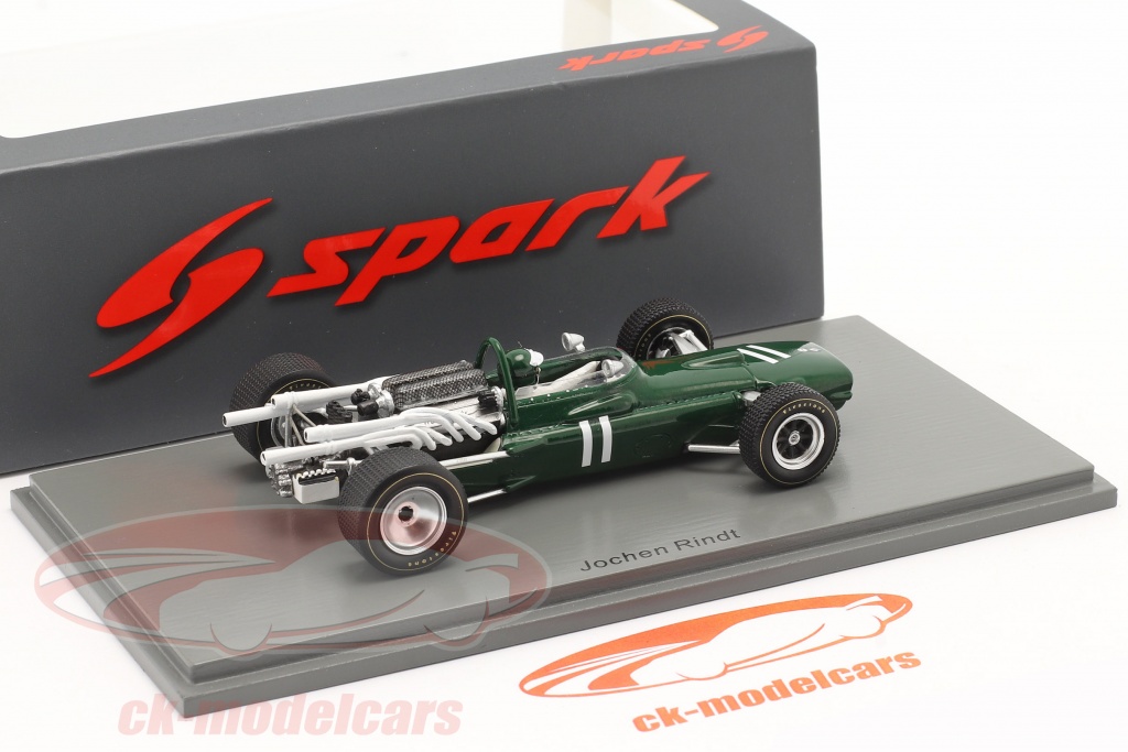 Spark 1:43 Jochen Rindt Cooper T86 #11 英国 GP 公式 1 1967 S5295 模型 汽车 ...