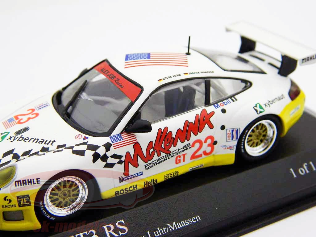 Minichamps 1:43 Porsche 911 GT3 RS #23 12h Sebring 2002 GT Class ...