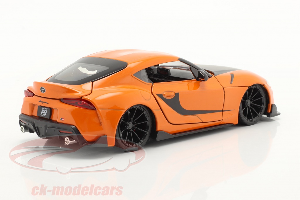 Jadatoys 1:24 Han's Toyota GR Supra Fast & Furious 9 (2021) orange ...