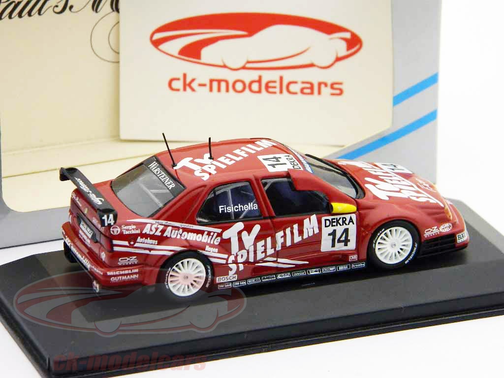 Minichamps 1:43 G. Fisichella Alfa Romeo 155 V6 TI DTM 1996 #14 Team Alfa Corse 430960514 modèle ...