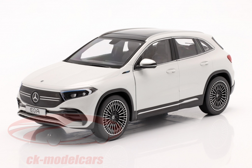 NZG 1:18 Mercedes-Benz EQA (H243) year 2021 digital white B66960827 ...