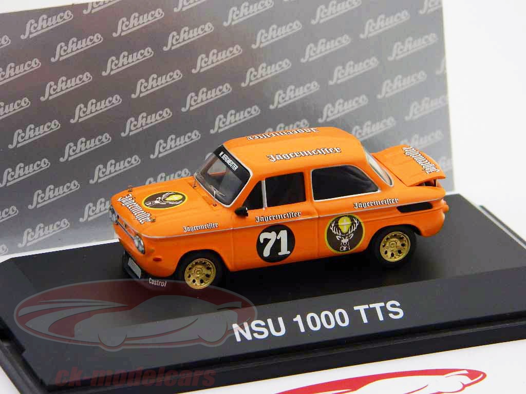 Schuco 1:43 NSU 1000 TTS #71 Jaegermeister 02286 モデル 車 02286 4007864022861