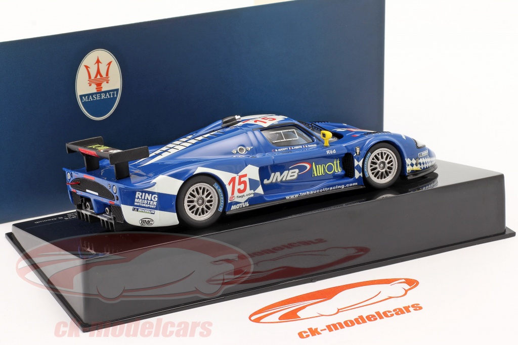 Ixo 1:43 Maserati MC12 #15 Aucott, Ferte, Daoudi Spa Fia GT 2008 GTM079 ...