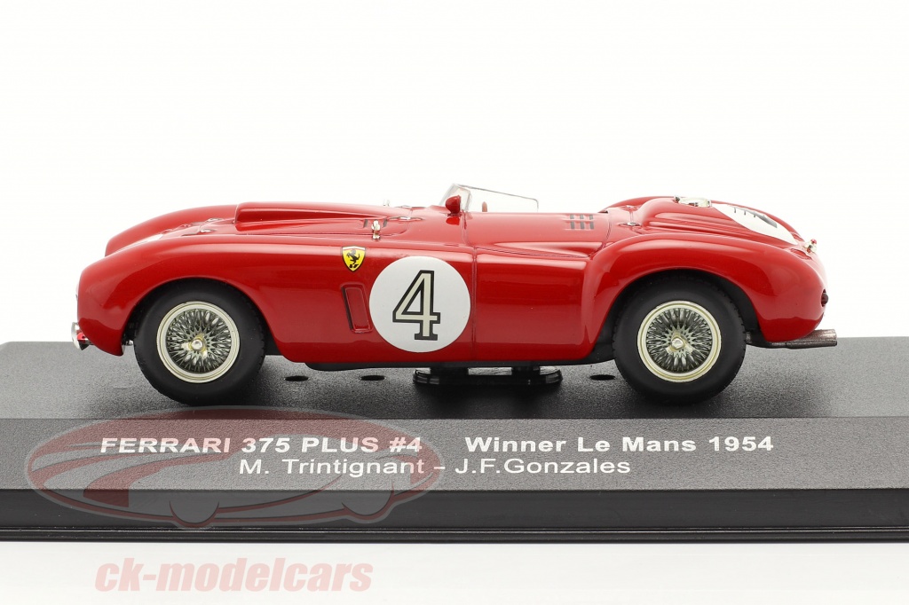Ixo 1:43 Ferrari 375 Plus #4 Winner 24h LeMans 1954 Trintignant ...