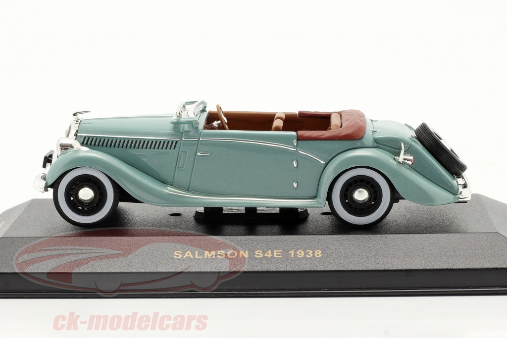 Ixo 1:43 Salmson S4E 年 1938 緑 メタリック MUS038 モデル 車 MUS038 4895102315901