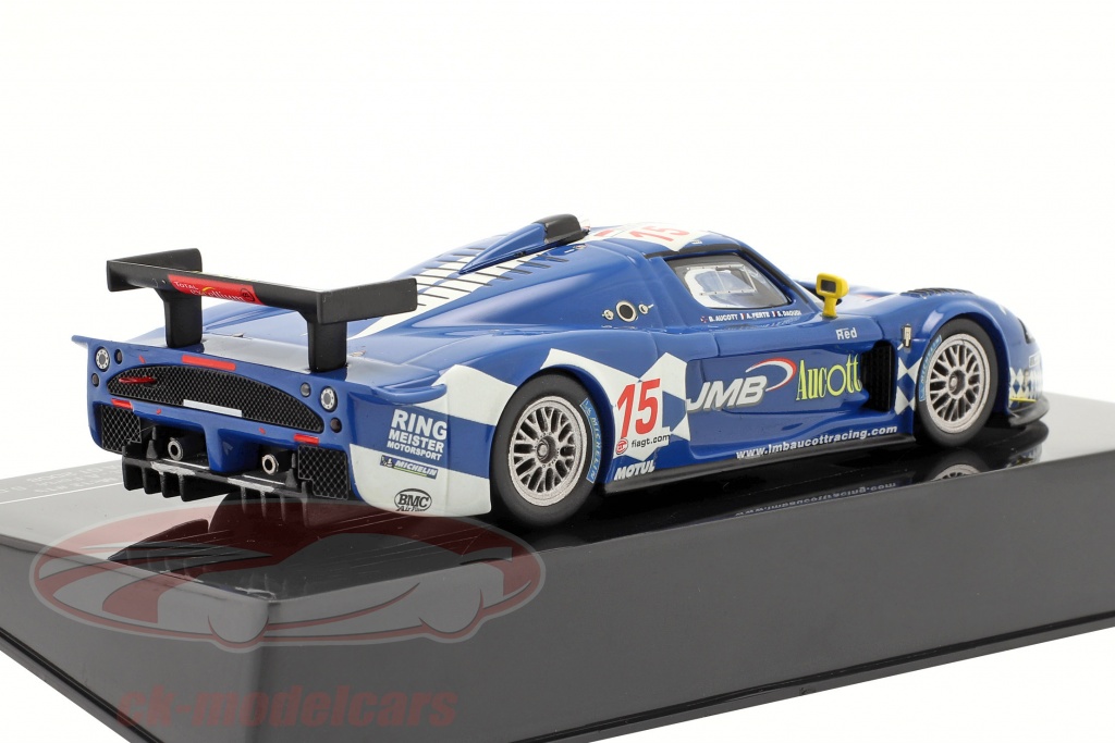 Ixo 1:43 Maserati MC12 #15 Aucott, Ferte, Daoudi Spa Fia GT 2008 GTM079 model car GTM079 ...