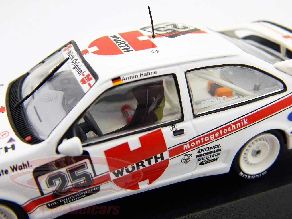 Minichamps 1:43 A. Hahne Ford Sierra RS 500 DTM Nürburgring 1988 N° 25 ...
