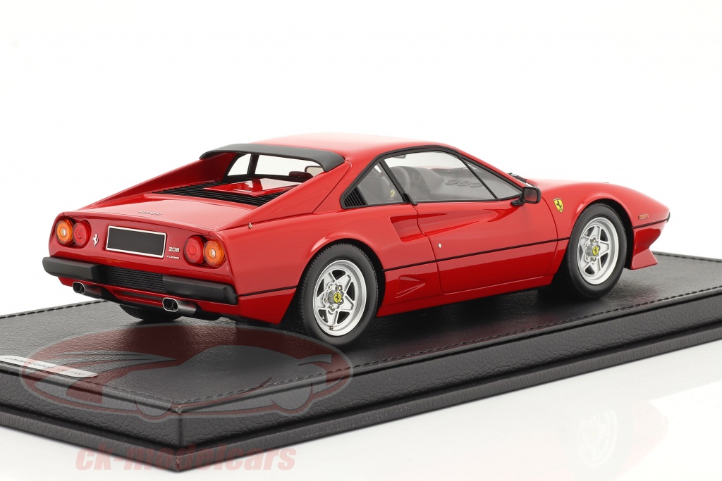 BBR Models 1:18 Ferrari 208 GTB Turbo Baujahr 1982 corsa rot P18103D Modellauto P18103D ...