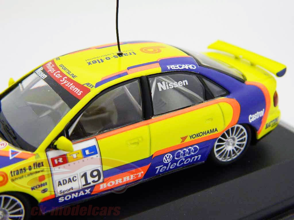 Minichamps 1:43 K. Nissen Audi A4 Quattro N° 19 STW Cup 1997 Team Abt ...