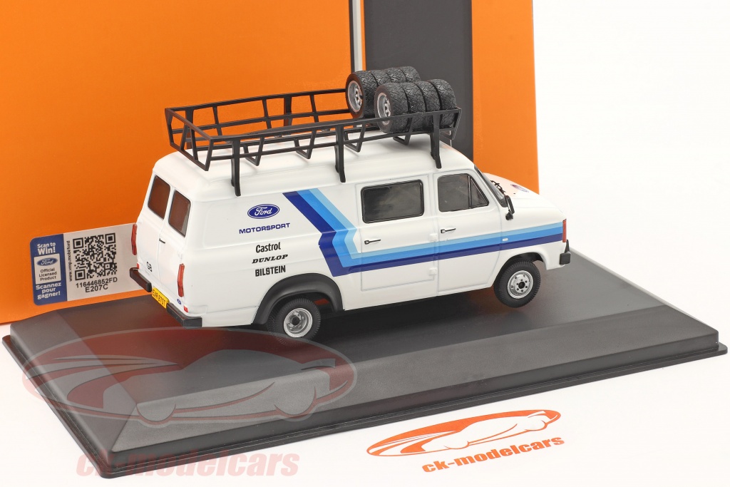 Ixo 1:43 Ford Transit MK II Van 1979 Rallye Asistencia Ford Motorsport ...