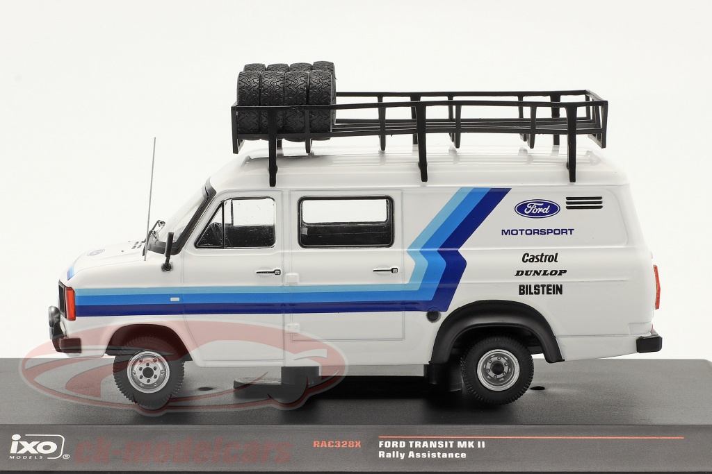 Ixo 1:43 Ford Transit MK II Van 1979 Rallye Assistance Ford Motorsport ...