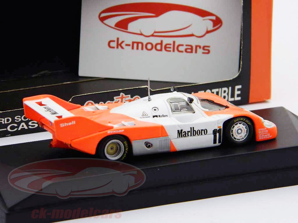 Quartzo 1:43 Porsche 956 N° 11 Queue courte Marlboro 1000 km de Monza 1983 Wollek / Boutsen ...