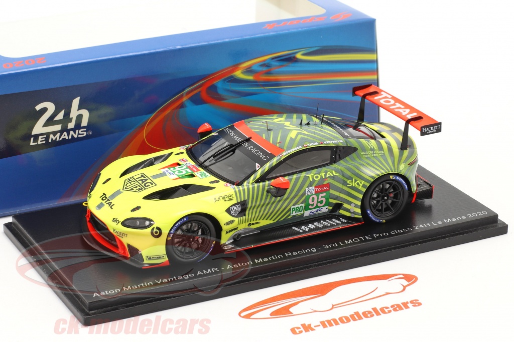 Spark 1:43 Aston Martin Vantage AMR #95 3ª LMGTE-Pro 24h LeMans 2020 ...