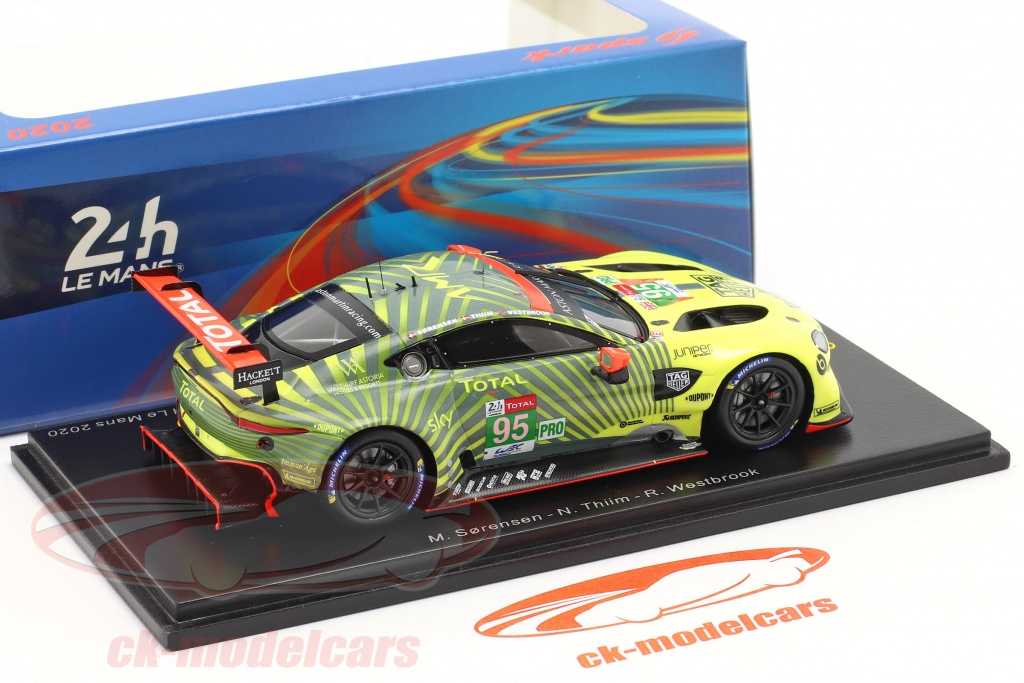 Spark 1:43 Aston Martin Vantage AMR #95 3ª LMGTE-Pro 24h LeMans 2020 ...