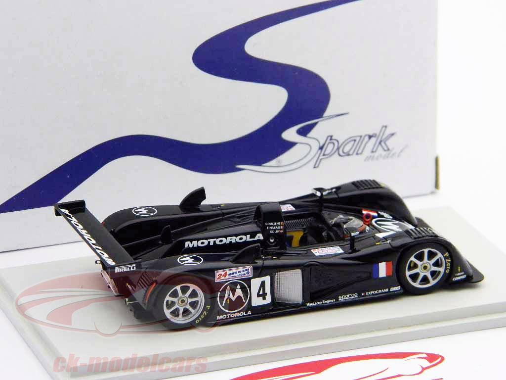 Spark 1:43 Cadillac Northstar Dams #4 24h LeMans 2000 Goosens / Tinseau ...