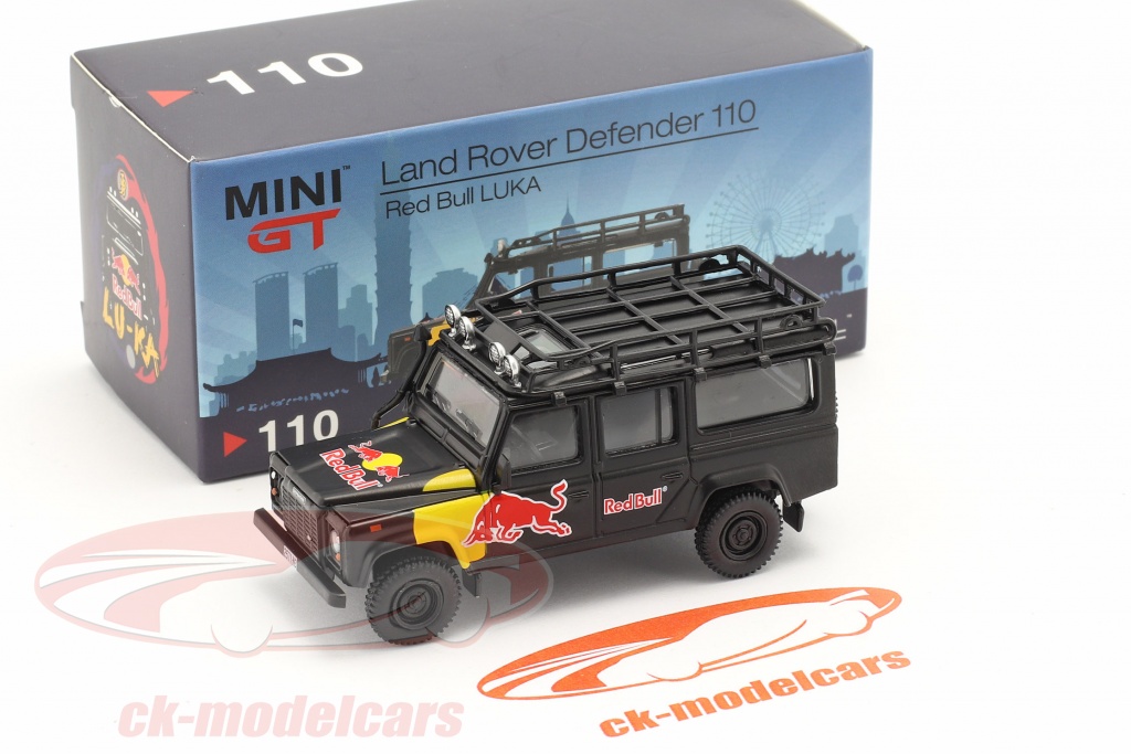 True Scale 1:64 Land Rover Defender 110 Red Bull Luka 赤 / 青 / 黄 ...