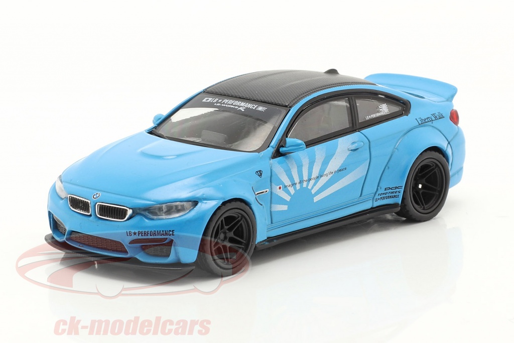 True Scale 1:64 BMW M4 LB Works 建設年 2020 子供 青 MGT00192-L モデル 車 MGT00192 ...