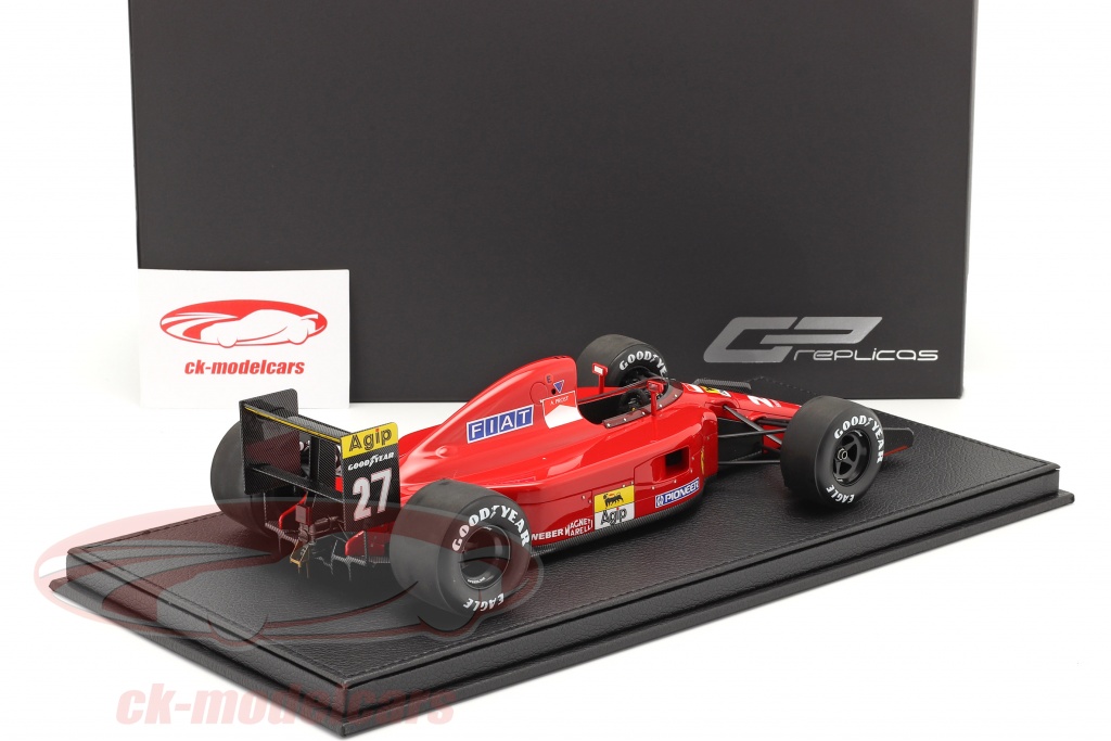 GP Replicas 1:18 Alain Prost Ferrari 642 #27 formula 1 1991 with ...