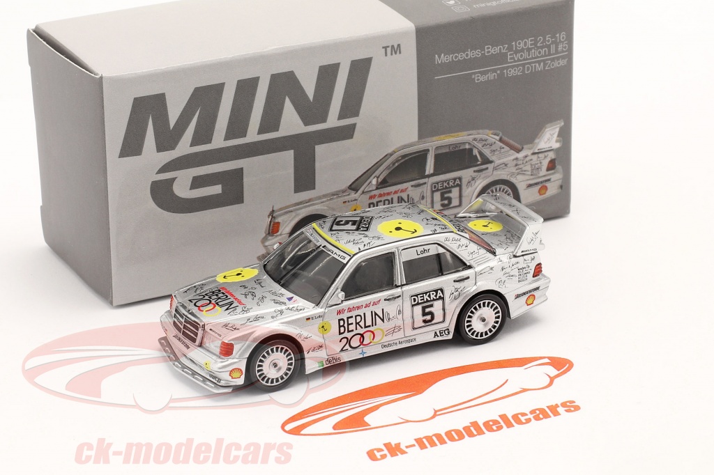 True Scale 1:64 Mercedes-Benz 190E 2.5-16 Evo II "Berlin" #5 DTM Zolder ...