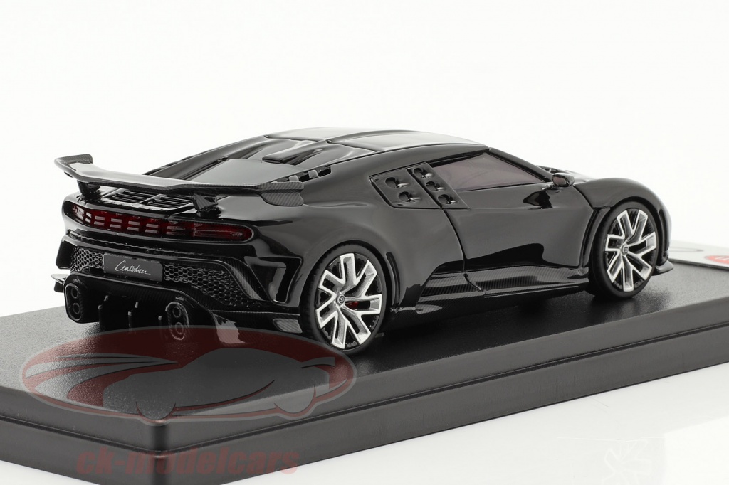 LookSmart 1:43 Bugatti Centodieci 2019 shiny black LS513D model car LS513D