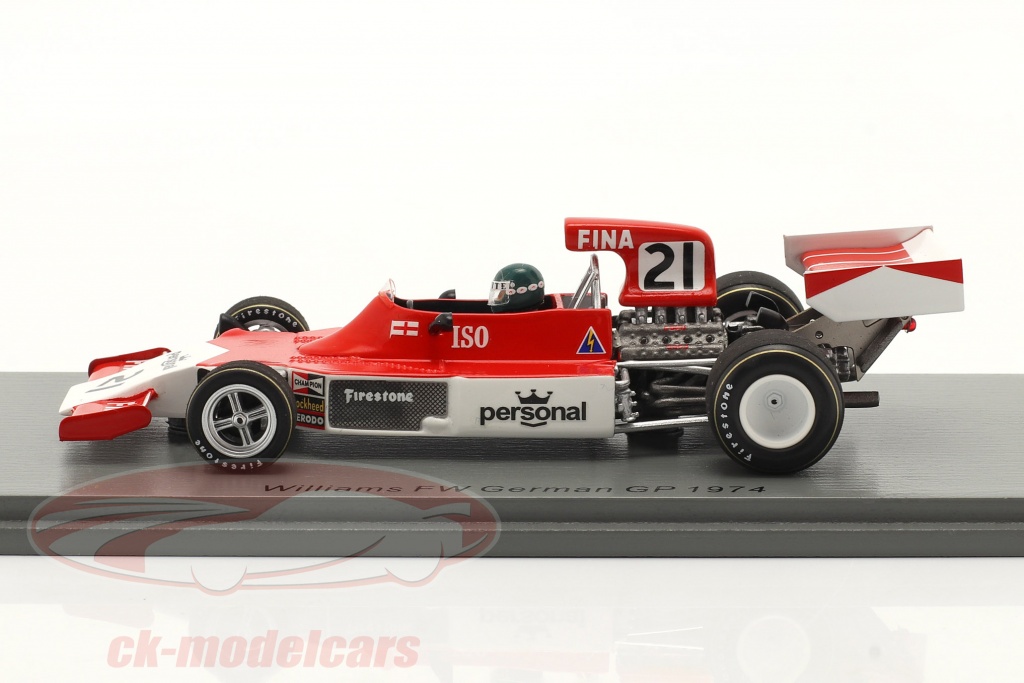Spark 1:43 Jacques Lafitte Iso-Marlboro FW #21 德语 GP 公式 1 1974 S7579 模型 汽车 S7579 9580006975799