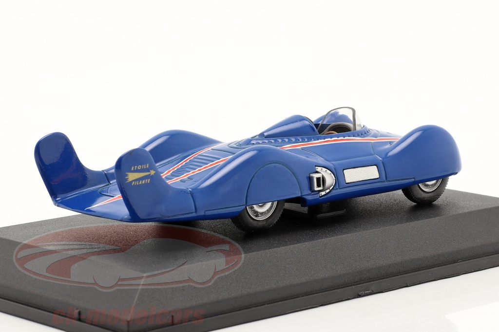 Norev 1:43 Renault Etoile Filante Speed Record Car 1956 蓝色 7711575921 ...