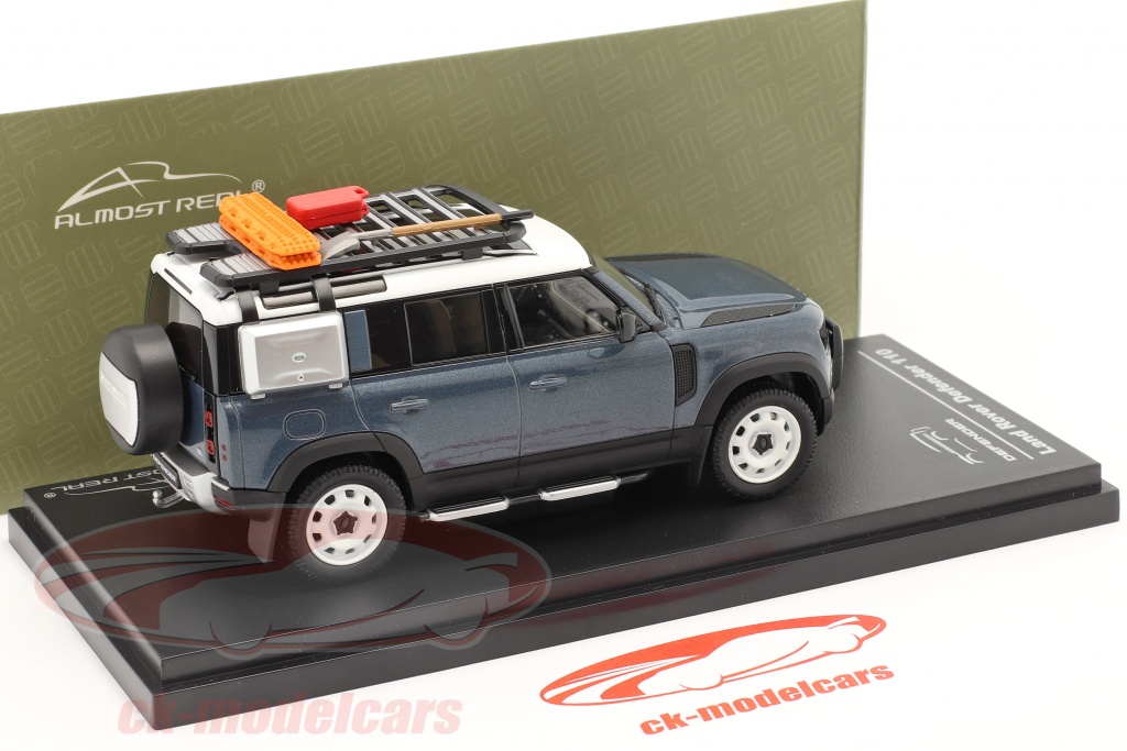 Almost Real 1:43 Land Rover Defender 110 year 2020 tasman blue ...