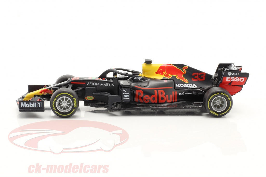 Bburago 1:43 Max Verstappen Red Bull RB16 #33 Winner Abu Dhabi GP ...