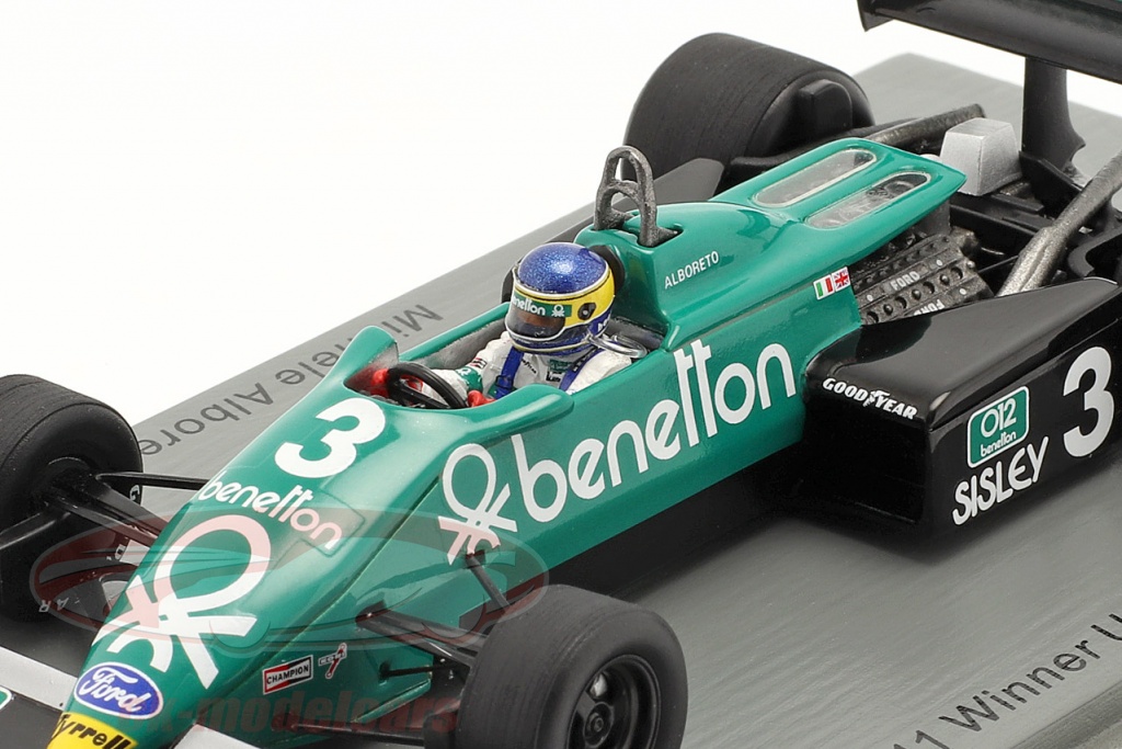 Spark 1:43 Michele Alboreto Tyrrell 011B #3 vincitore stati Uniti est ...