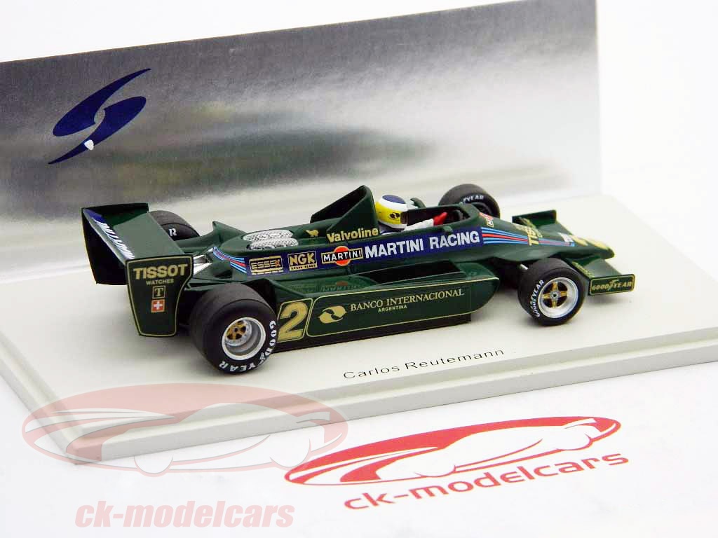 Spark 1:43 C. Reutemann Lotus 79 #2 formula 1 1971 2nd GP Argentina ...