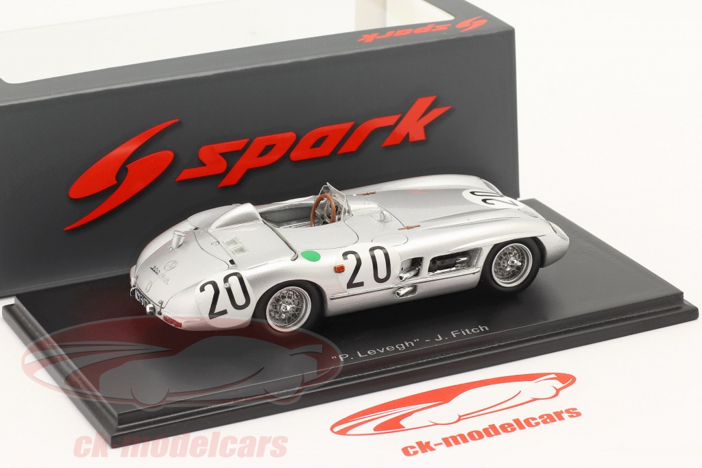 Spark 1:43 Mercedes-Benz 300 SLR #20 24h LeMans 1955 Levegh, Fitch S4734 modelo coche S4734 ...