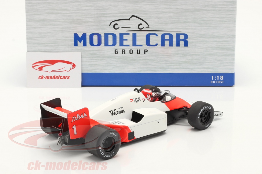 ModelCarGroup 1:18 Niki Lauda McLaren MP4/2B #1 gagnant Pays-Bas GP F1 ...