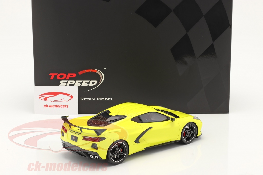 True Scale 1:18 Chevrolet Corvette C8 Stingray year 2020 accelerate ...