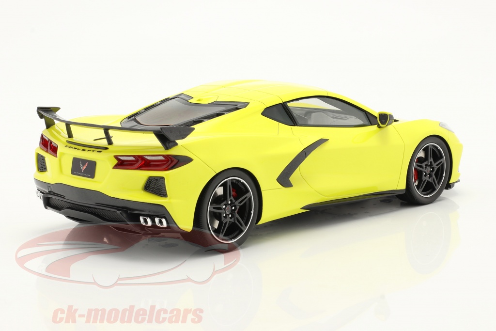 True Scale 1:18 Chevrolet Corvette C8 Stingray year 2020 accelerate ...
