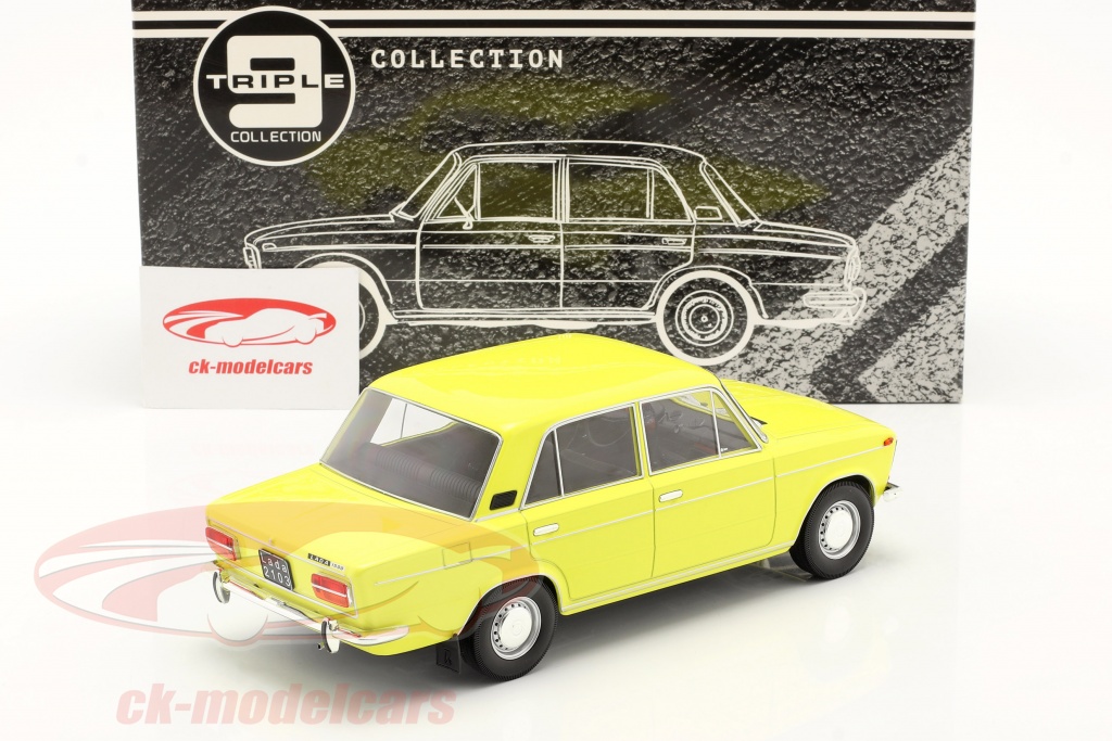 Triple9 1:18 Lada 2103 year 1975 bright yellow T9-1800261 model car T9 ...