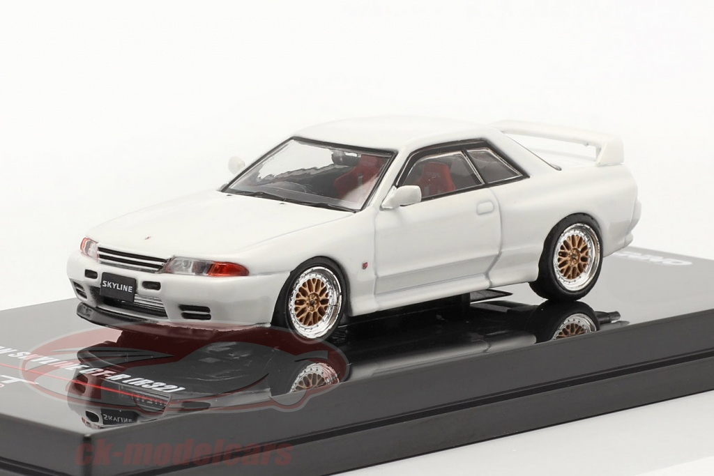 Inno Models 1:64 Nissan Skyline GT-R (R32) white IN64R32WHI model car IN64R32WHI 9588826263119