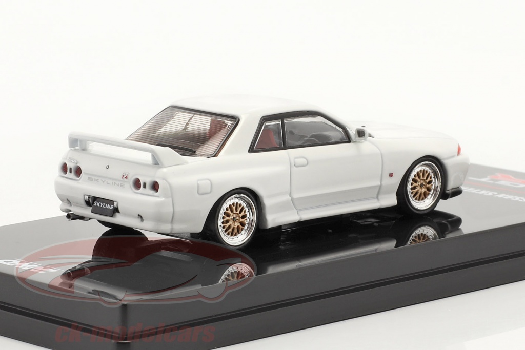 Inno Models 1:64 Nissan Skyline GT-R (R32) white IN64R32WHI model car ...