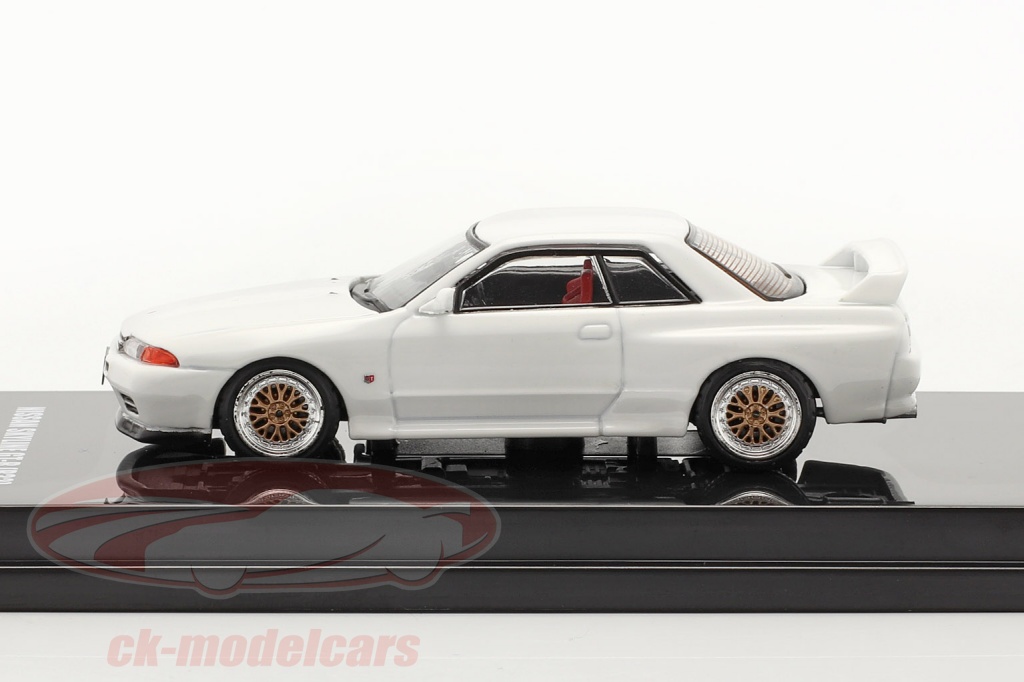 Inno Models 1:64 Nissan Skyline GT-R (R32) white IN64R32WHI model car ...