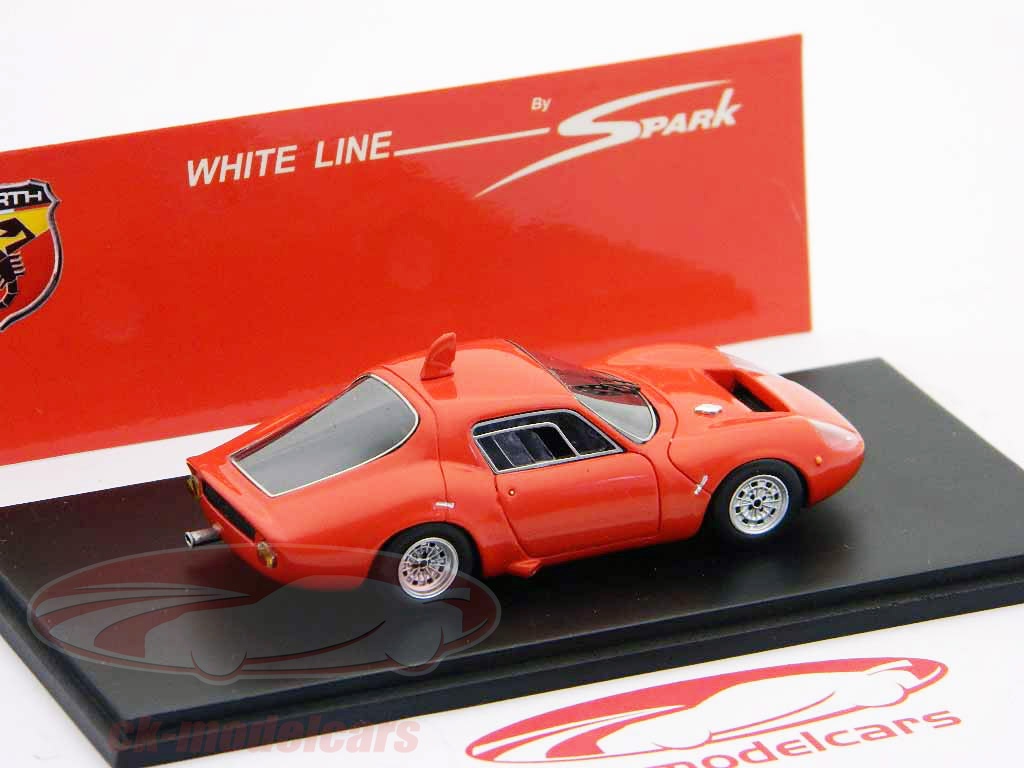 Spark 1:43 Abarth Fiat Sport OT 2000 1965 red S1314 model car S1314 9580006913142