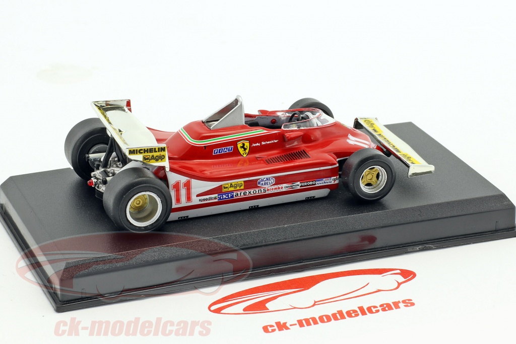 Altaya 1:43 Jody Scheckter Ferrari 312T4 #11 Campione del mondo formula 1 1979 CK47016 modello ...