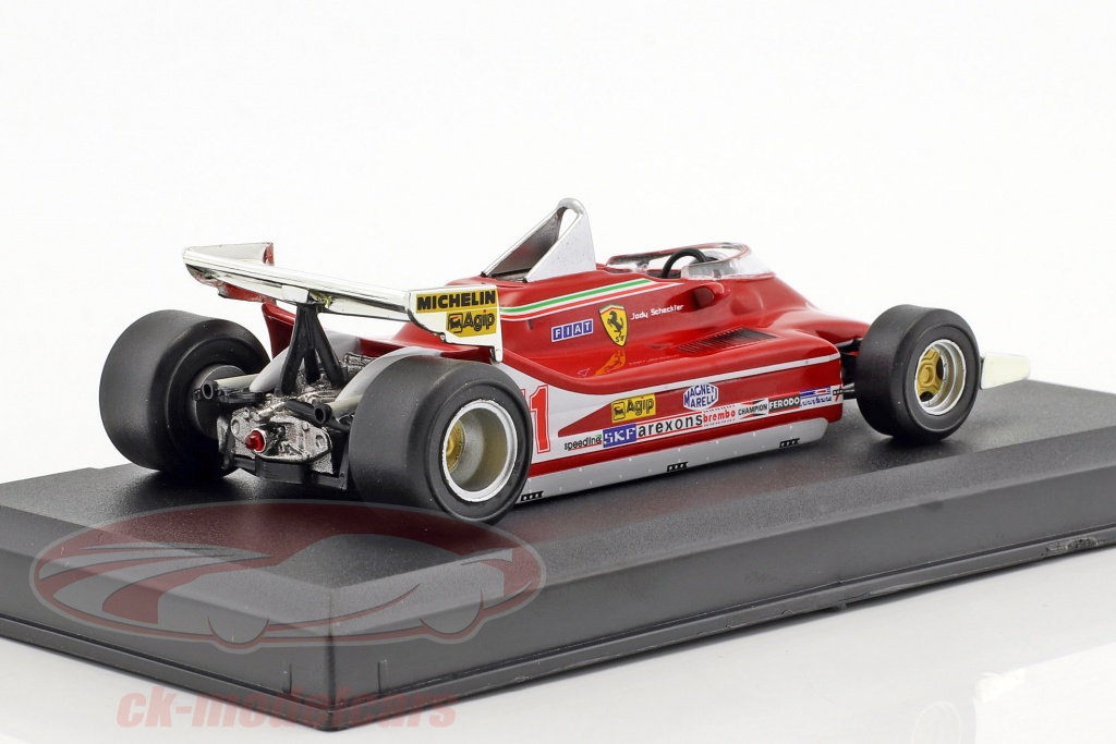 Altaya 1:43 Jody Scheckter Ferrari 312T4 #11 Campione del mondo formula 1 1979 CK47016 modello ...