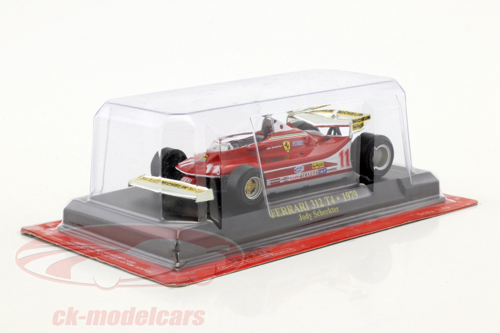 Altaya 1:43 Jody Scheckter Ferrari 312T4 #11 Campione del mondo formula 1 1979 CK47016 modello ...